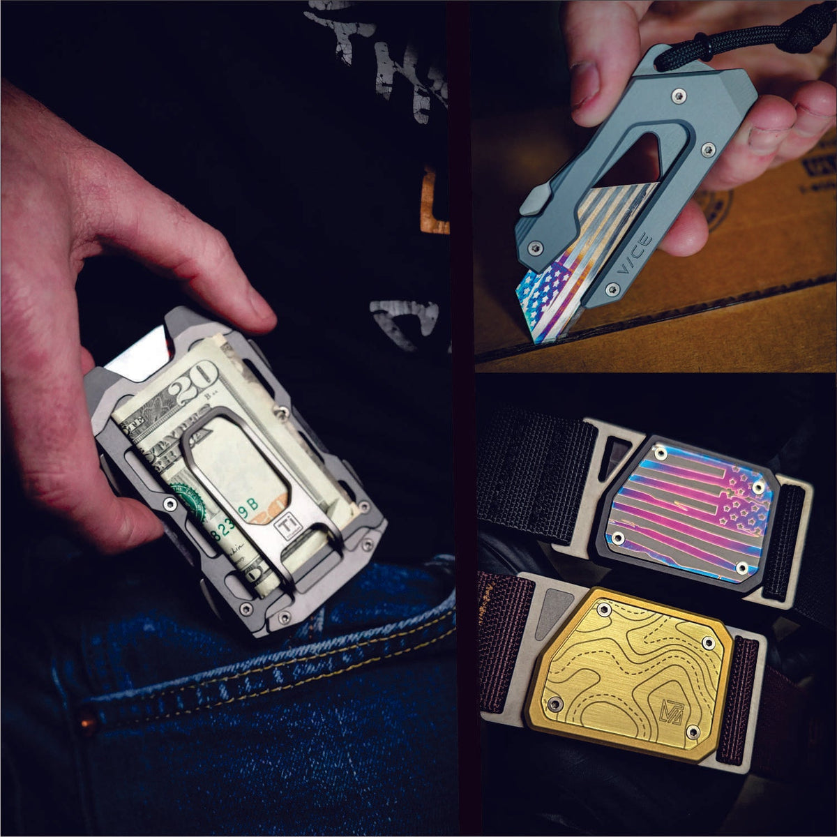 Titanium Wallets – Vice Hardware